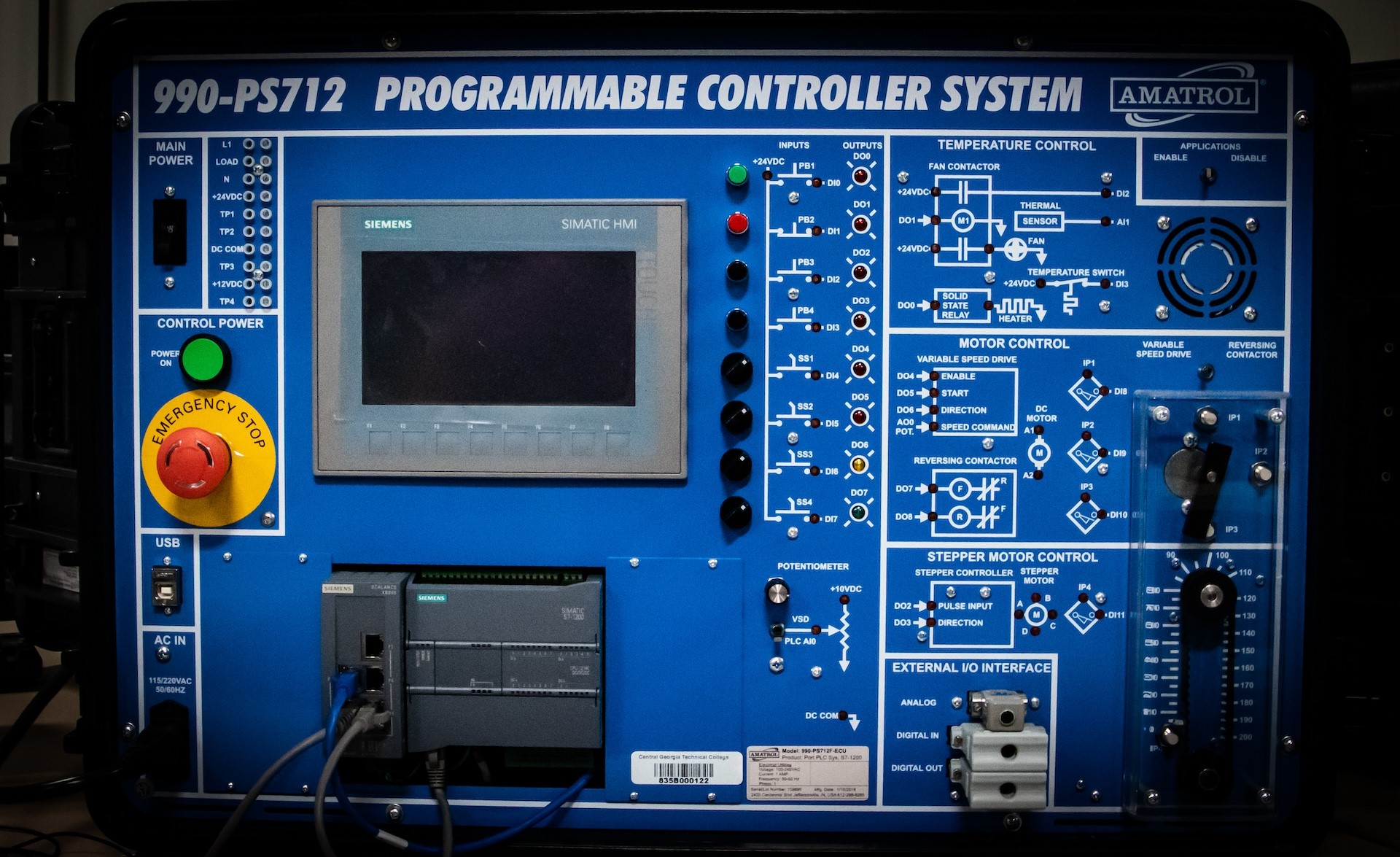 0005 Programmable Logic Controller Level 1 | Central Georgia Technical ...